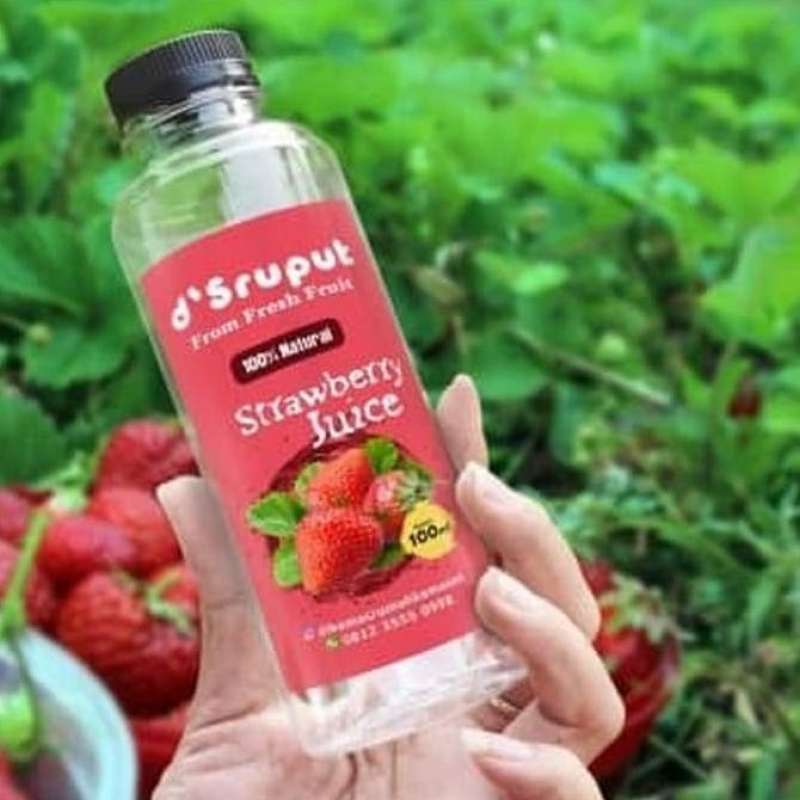 Jual Ready ~ Stiker Label Botol Kemasan Minuman Custom Design (isi 100 ...