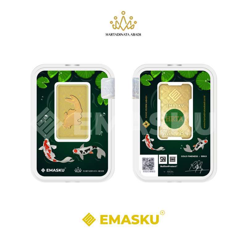 Jual Emasku Prime Kolam Koi 25 Gr Di Seller Hartadinata Abadi ...