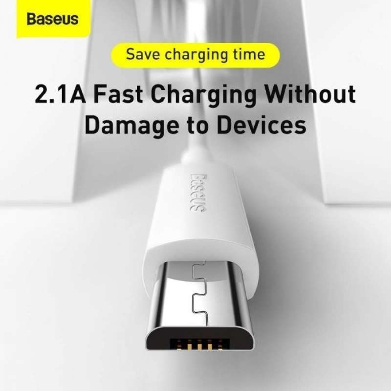 Promo Baseus Kabel Data Charger Simple Wisdom 2 Pcs Usb A To Micro Usb ...
