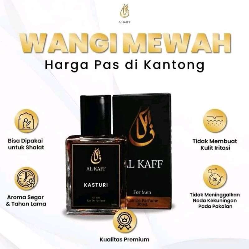Jual Parfum Al Kaff Parfum Pria Parfum Makkah Madinah - Kasturi 30ml Di ...