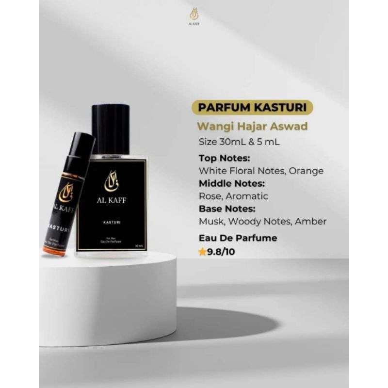 Jual Parfum Al Kaff Parfum Pria Parfum Makkah Madinah - Kasturi 30ml Di ...