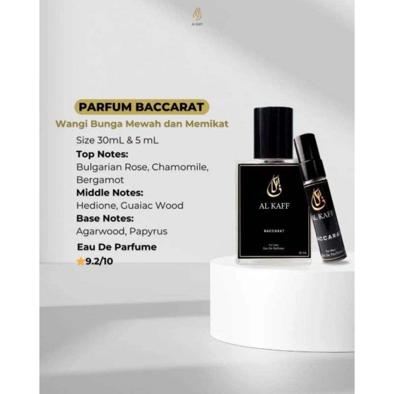 Jual Parfum Al Kaff Parfum Pria Parfum Makkah Madinah - Baccarat 30ml ...
