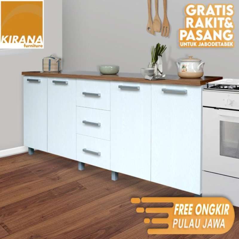 Jual Kitchen Set Bawah Minimalis Rak Dapur Kayu Dan Lemari Kantor ...