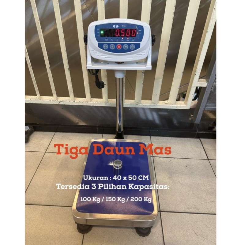 Jual Timbangan Lantai Digital Sonic T18 100 Kg / 150 Kg / 200 Kg Timbangan Barang Digital Sonic ...