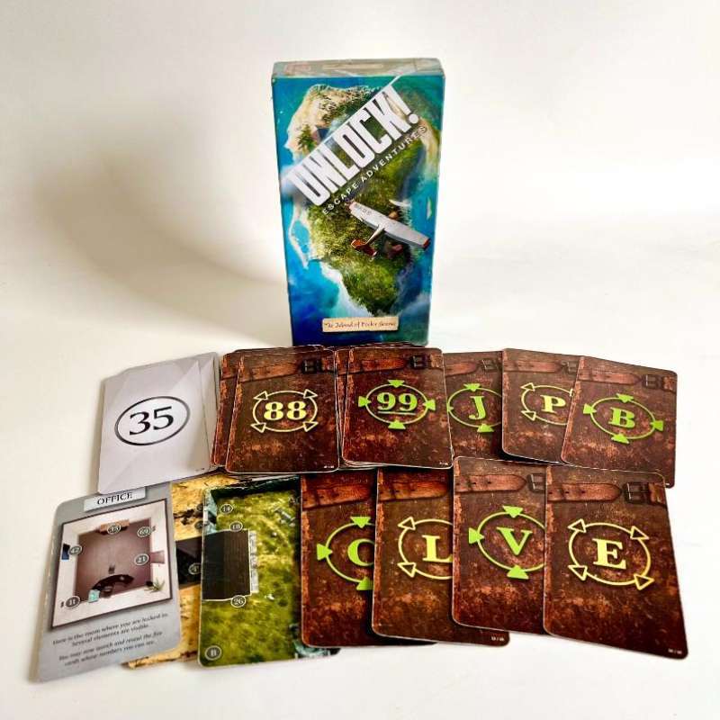 Jual Opened - Unlock! 03: The Island Of Dr. Goose Board Game No Retur ...