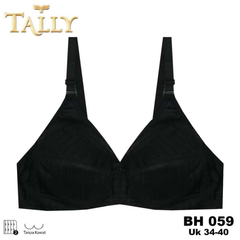 Jual Tally Bh Tanpa Kawat Tanpa Busa Akit 2 Cup C Bh Polos Nyaman Bh ...