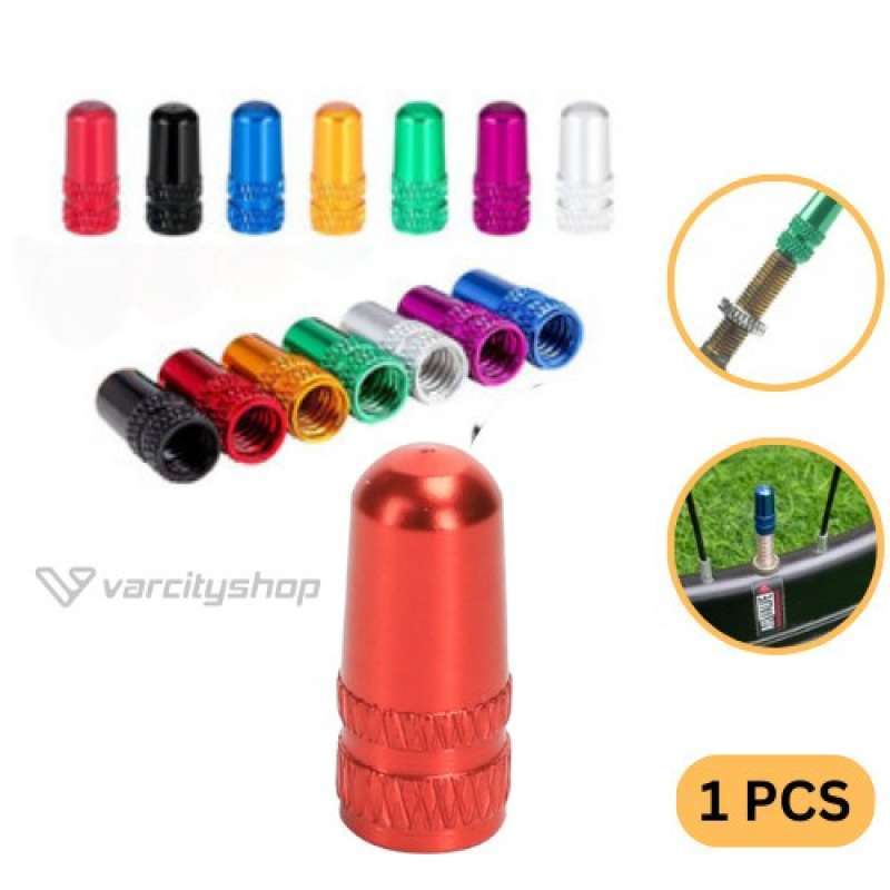 Jual Tutup Pentil Sepeda Presta Fvp Kecil Alumunium Alloy French Valve ...