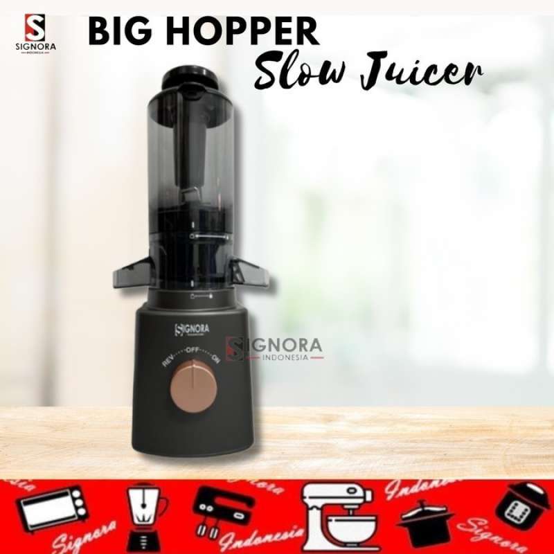 Promo Big Hopper Slow Juicer Signora / Slow Juicer Signora Ekslusif ...