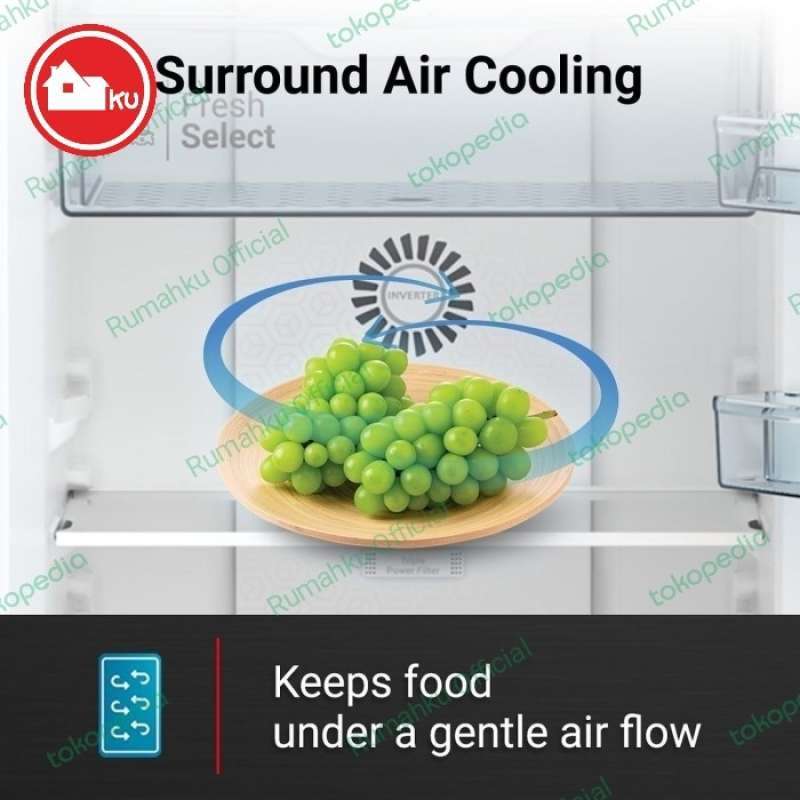 Promo Kulkas Hitachi Hrtn5198mxid 181 Liter 2 Pintu Diskon 23% Di Seller Hagino Store - Duri ...