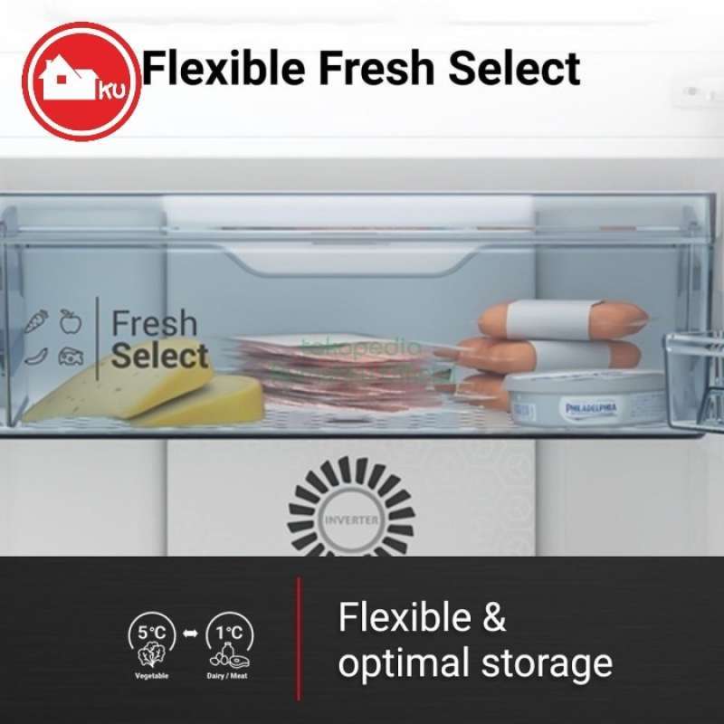 Promo Kulkas Hitachi Hrtn5198mxid 181 Liter 2 Pintu Diskon 23% Di Seller Hagino Store - Duri ...