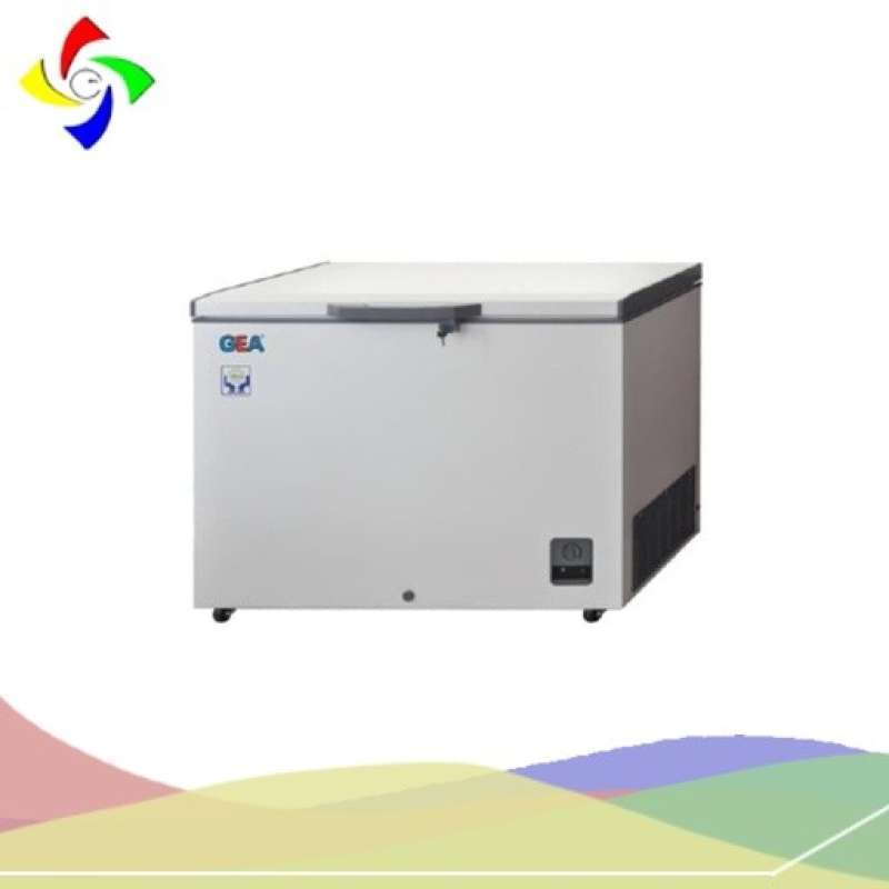 Promo Chest Freezer Gea Ab-330 Itr 330 Liter New Resmi Ab330 Diskon 23% ...