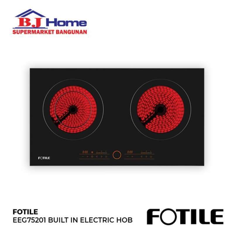 Promo Fotile Eeg75201 Built In Electric Hob/kompor Tanam Listrik Diskon ...