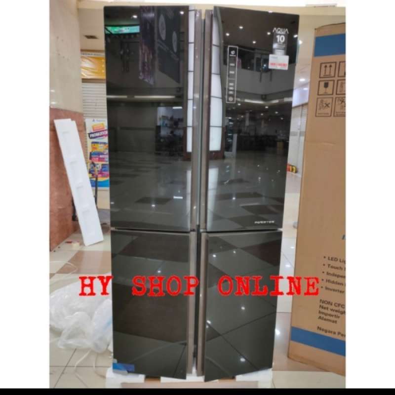 Promo Kulkas Aqua Aqr Im525am Kulkas 4 Pintu Diskon 23% Di Seller Satou ...
