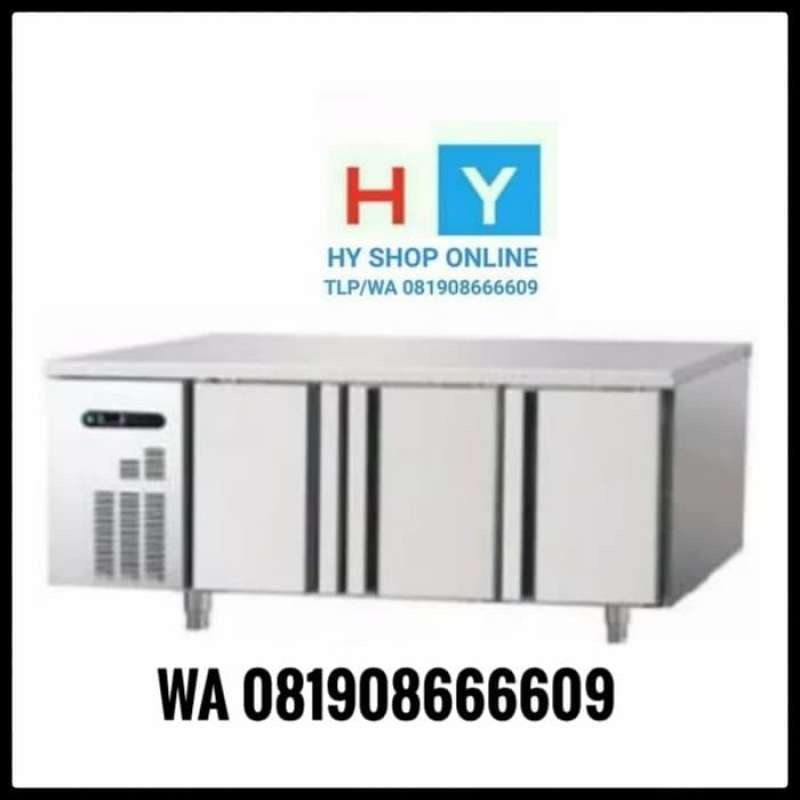 Promo Gea Under Counter Chiller 3 Pintu Ucc-180-3d Stainless Garansi ...