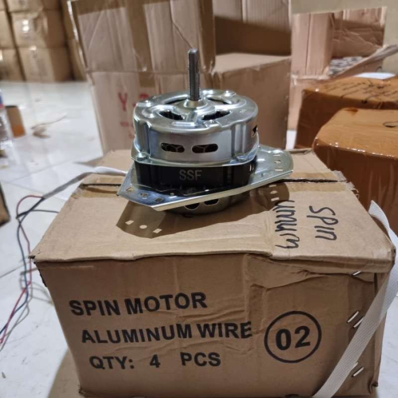 Promo Dinamo Spin Pengering Mesin Cuci Umum Merk Ssf Gulungan Almunium Diskon 23% Di Seller ...