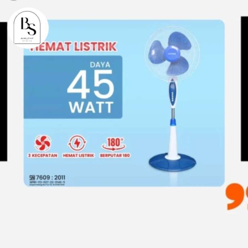 Promo Stand Fan Aoyama 16inch/kipas Angin Berdiri Aoyama 16/standfan Aoyama Diskon 23% Di Seller ...