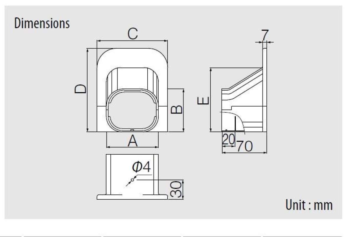 Promo Slimduct Inaba Denko Sp 77 Black Adaptor Plafon False Ceiling ...