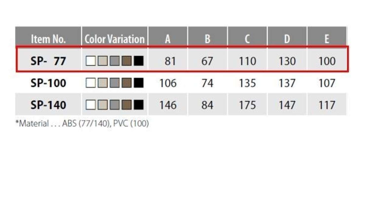 Promo Slimduct Inaba Denko Sp 77 Black Adaptor Plafon False Ceiling ...