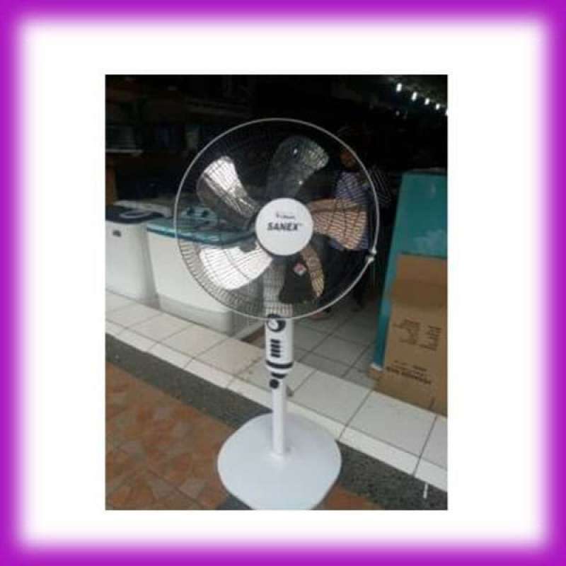 Promo Kipas Angin Berdiri / Stand Fan Besi / Standfan Sanex 18' Inch Fs ...
