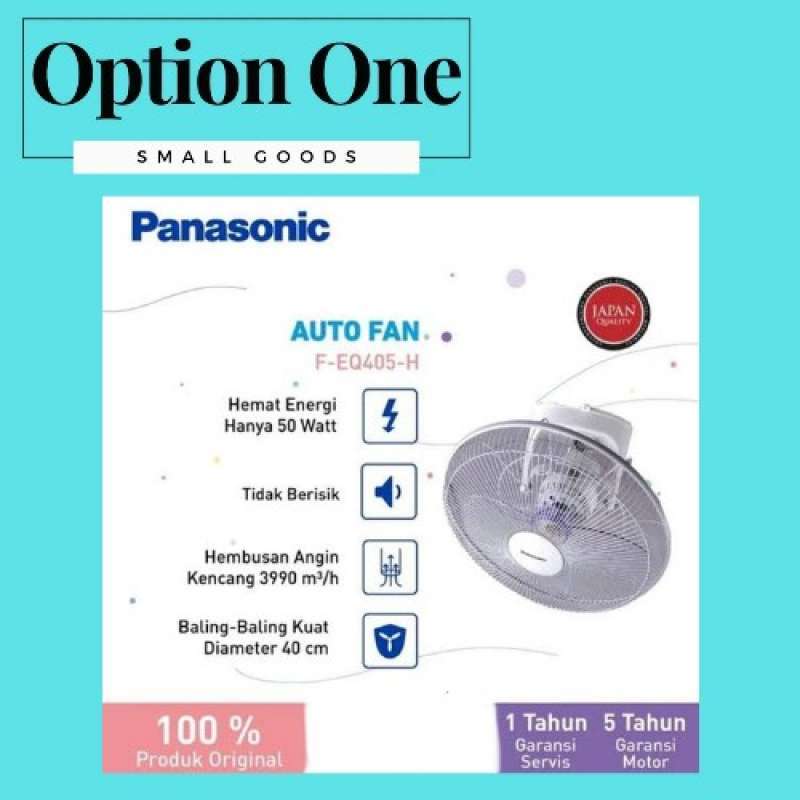 Promo Panasonic Kipas Angin Plafon Orbit / Ceiling Autofan F-eq405 ...