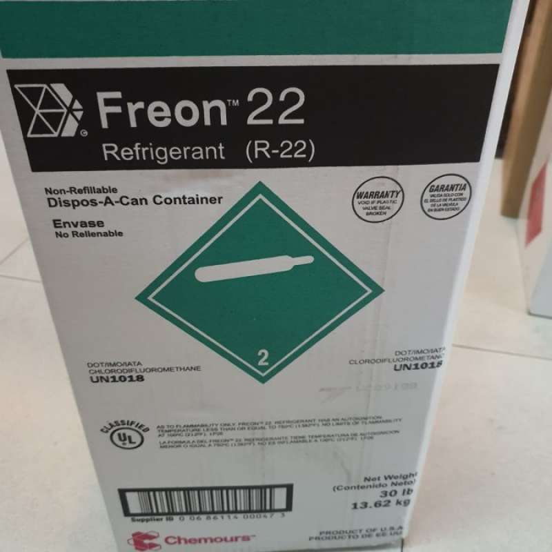 Promo Freon Chemours R22 Diskon 23% Di Seller Ogata Store - Guntur ...