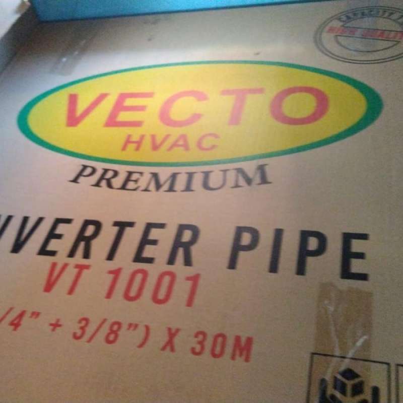 Promo Pipa Ac 1/4 & 3/8 Merk Vecto Untuk Inverter 1 Roll Diskon 23% Di ...