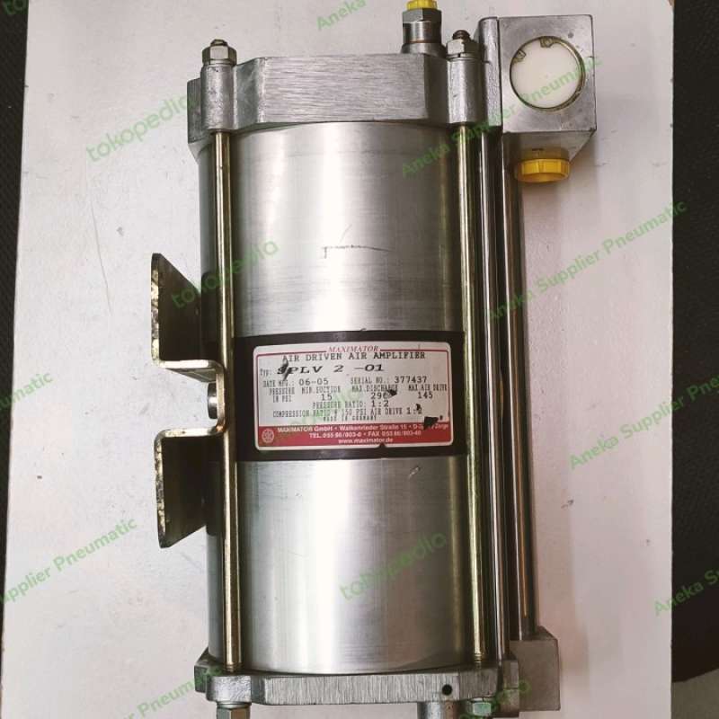 Promo Maximator Air Driven Air Amplifier Type ..gplv 2 - 01 Diskon 23% ...