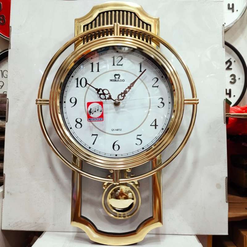 Promo Jam Dinding Mirado Bandul Bunyi Perjam Diskon 23% Di Seller ...