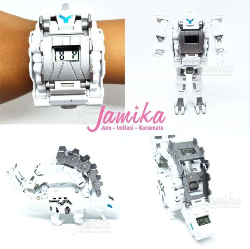 Jual Jam Tangan Anak Robot 3 Rilis Transformasi / Bisa Menjadi 3 Bentuk ...
