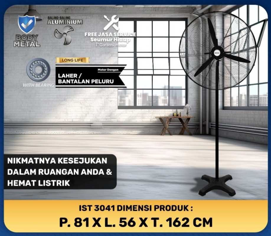 Kipas Industri Sekai 30 Inch Berdiri Garansi Resmi Indonesia 🔥 Harga ...