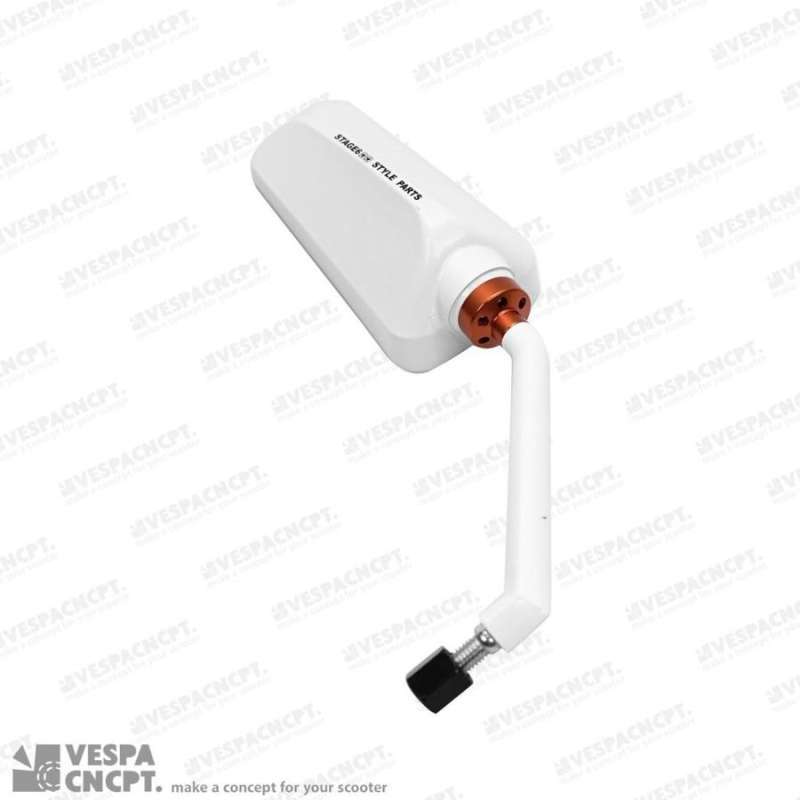 Jual Mirror / Spion Stage 6 White Modern Vespa Sprint Primavera Lx Lxv ...