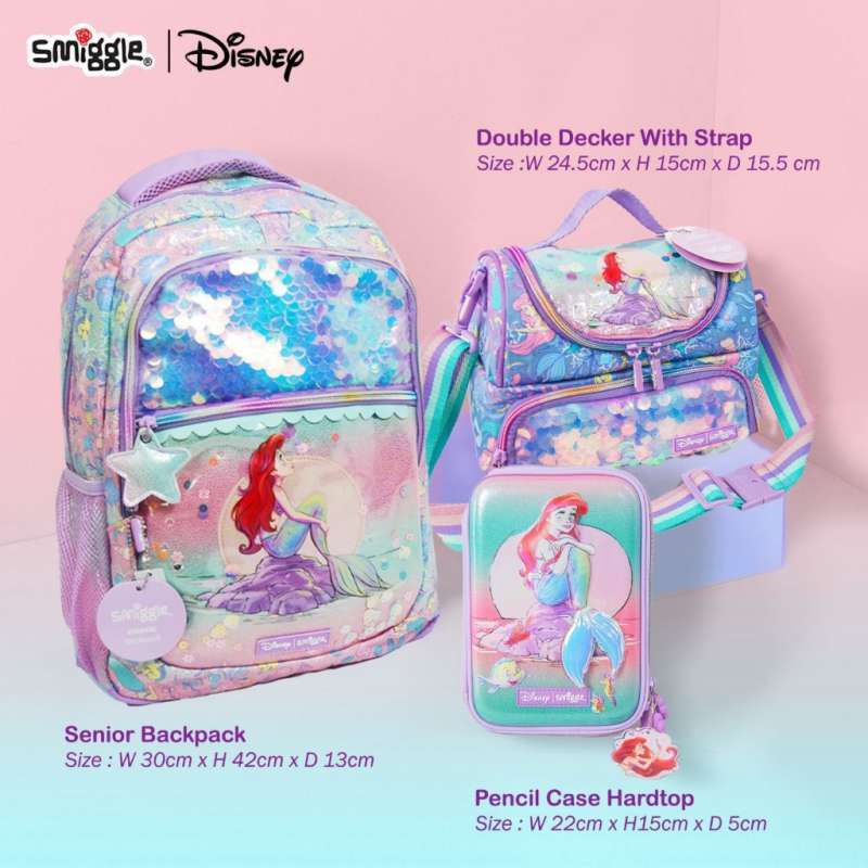 ariel backpack smiggle