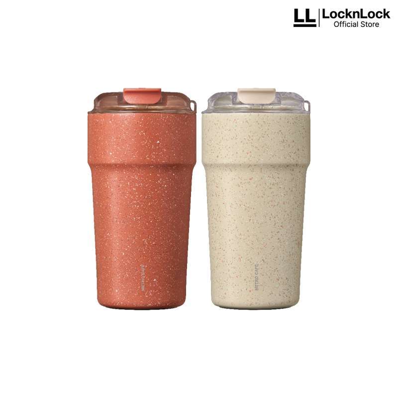 Promo New Locknlock Metro Cafe Ceramic Coating Tumbler 500ml - Lhc4357 ...