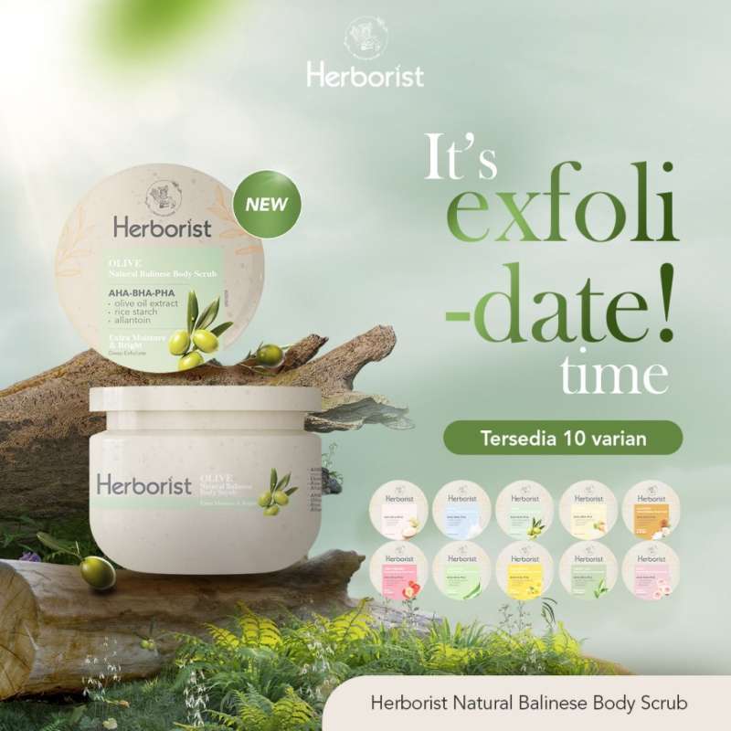 Promo Herborist Lulur Natural Balinese Body Scrub Aha-bha-pha 100gr ...