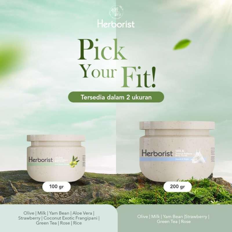 Promo Herborist Lulur Natural Balinese Body Scrub Aha-bha-pha 100gr ...