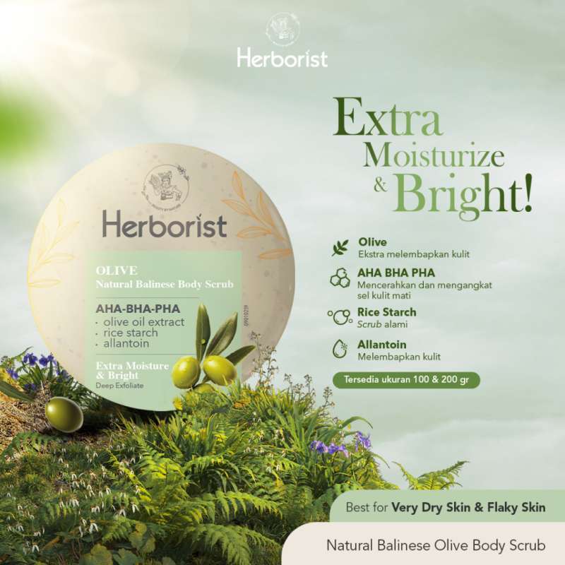 Promo Herborist Lulur Natural Balinese Body Scrub Aha-bha-pha 100gr ...