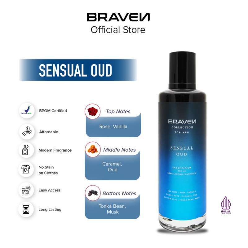 Promo Braven Collection Eau De Parfum 100ml Pria - Sensual Oud Diskon 36% Di Seller Nafiribeauty ...