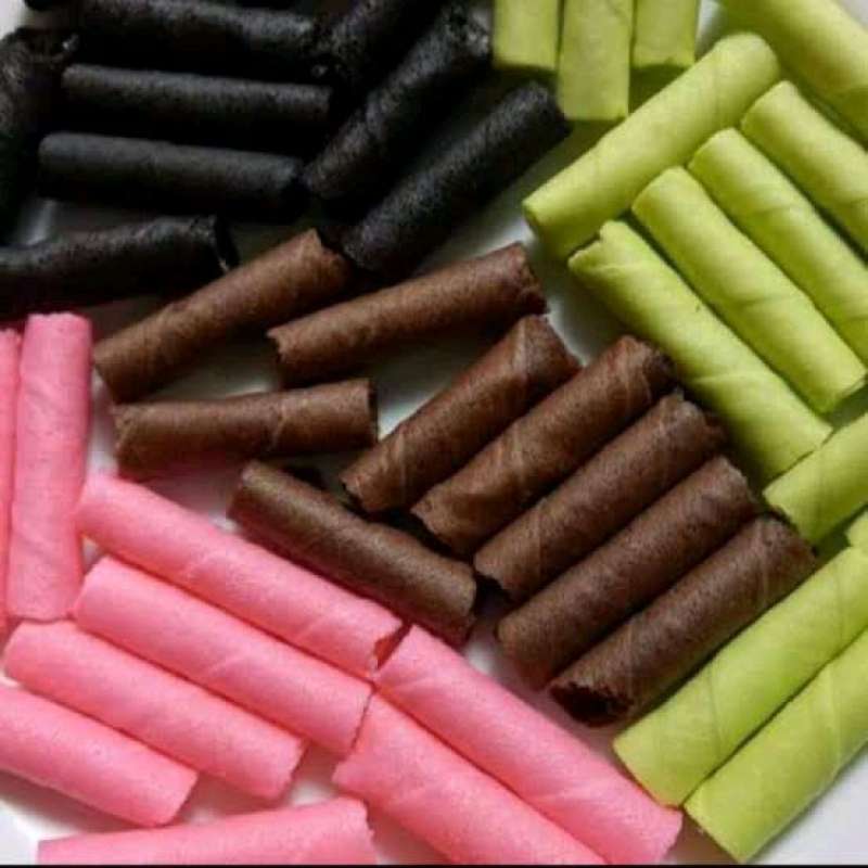 Promo Astor Mini Barcelona Twister Stick Wafer Roll Enak Manis Kiloan ...