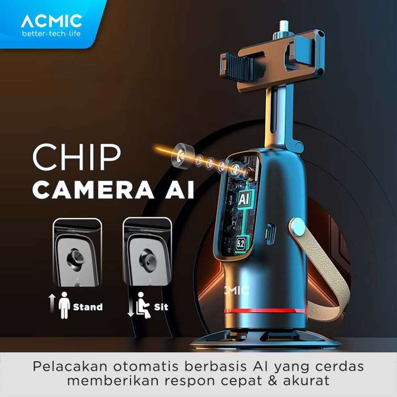 Promo [new Launch] Acmic Omniview Pro 360° Face Tracking Gimbal ...