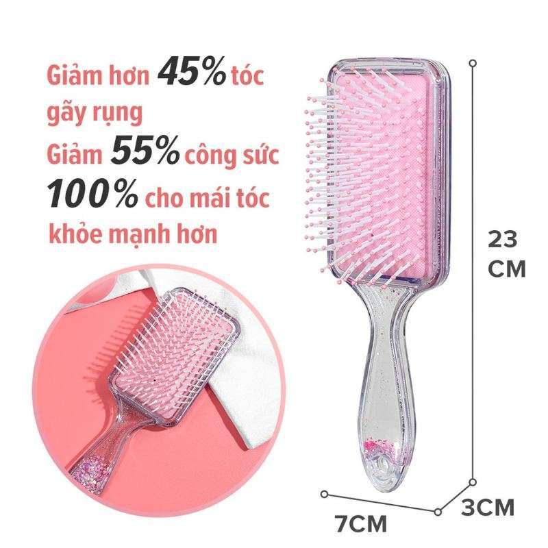 Promo Miniso Sisir Cushion Hair Brush Comb Sisir Bantalan Udara Untuk ...