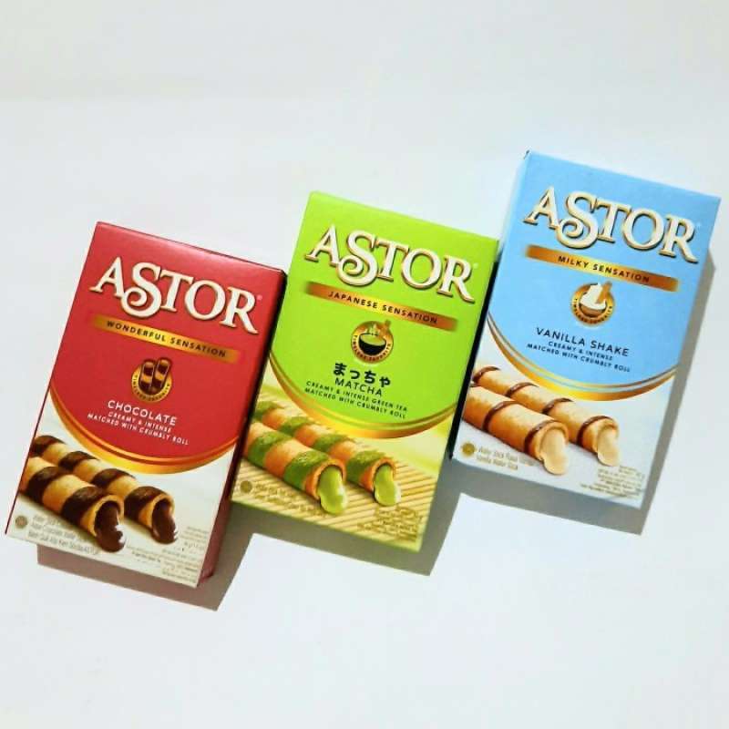 Astor Wafer Roll Macha 40 Gr Gratis Ongkir 🔥 Harga Murah Januari 2026
