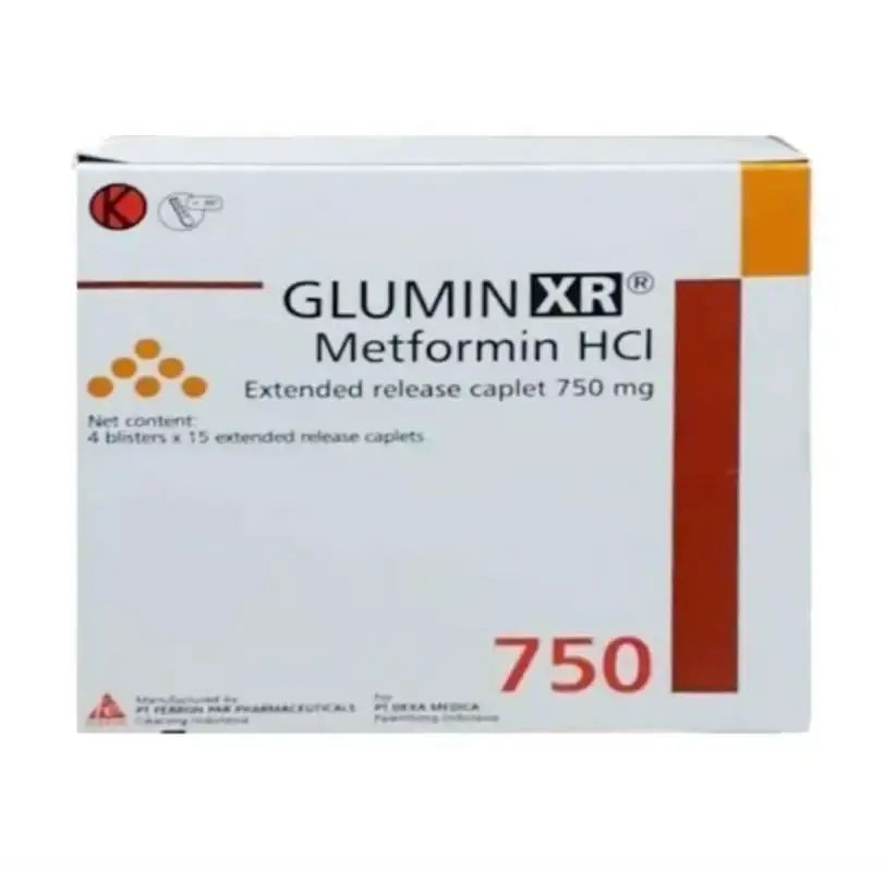 Jual Glumin Xr 750 Mg Box 60 Kaplet Di Seller Apotek Zaid Farma Jakarta ...
