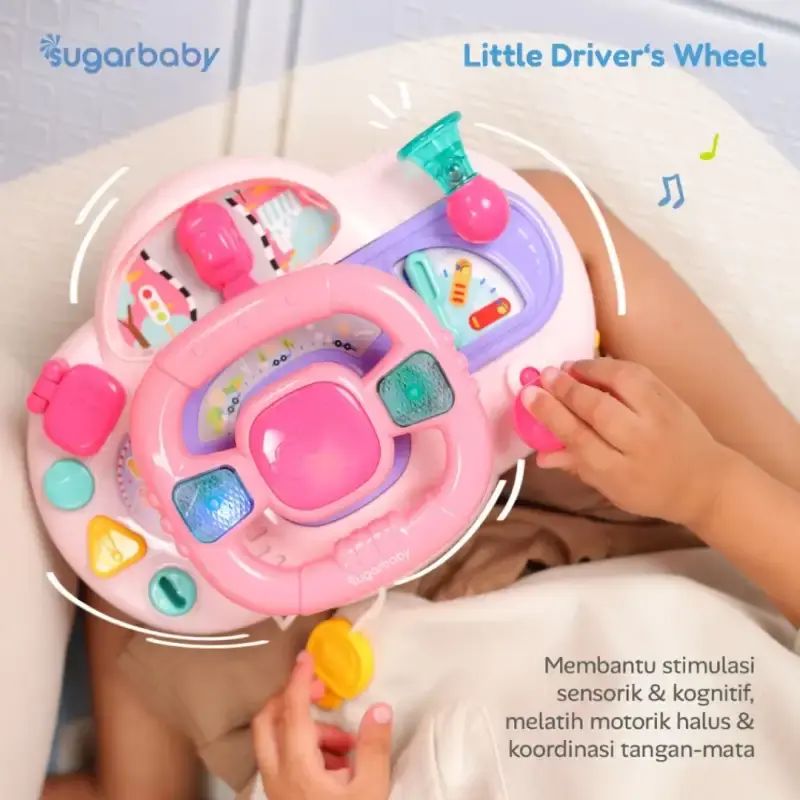 Jual Sugarbaby Little Drivers Wheel 's / Mainan Mobilan Edukasi ...