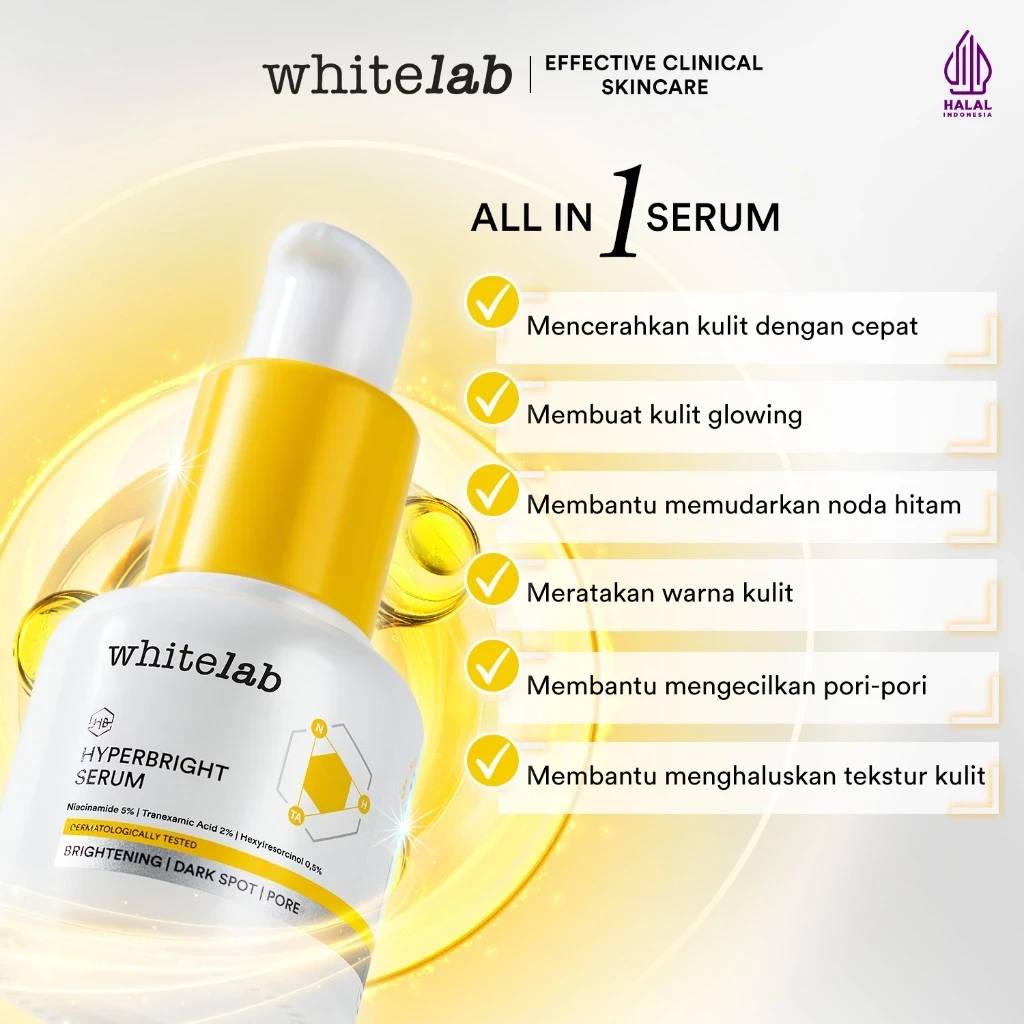 Promo [new Launch] Whitelab Hyperbright Brightening Serum - Serum ...