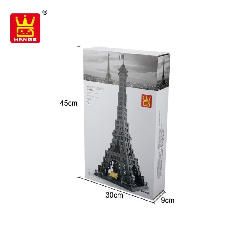 Promo Wange The Eiffel Tower Of Paris - Building Block Lego Brick Toys ...
