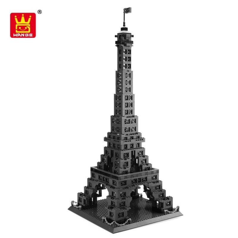 Promo Wange The Eiffel Tower Of Paris - Building Block Lego Brick Toys ...