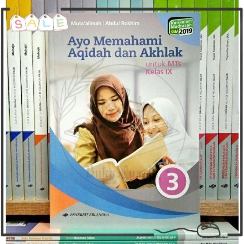 Jual Buku Ayo Memahami Aqidah Dan Akhlak Mts Kelas 7.8.9.kma 2019 Erlangga Di Seller Bukunur.id ...