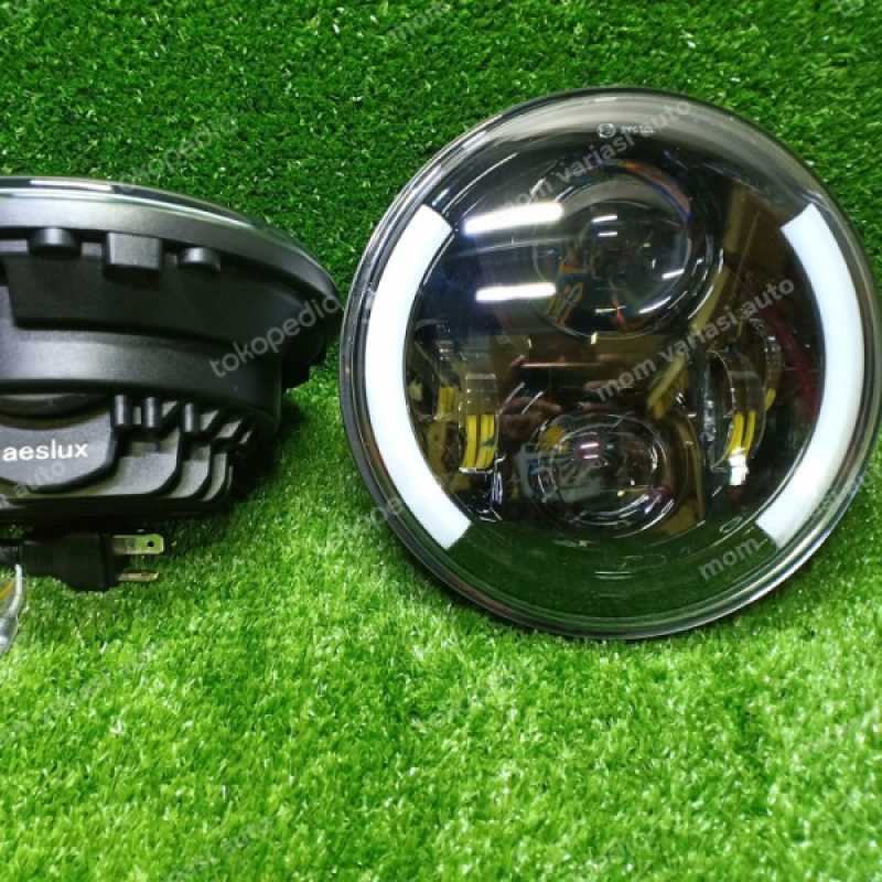 Promo Headlamp Led Jimny Katana Daymaker Hardtop, Rubicon 7 Inch Aeslux ...