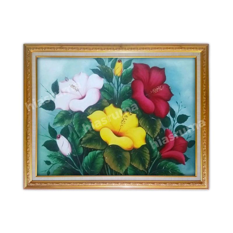 Promo Lukisan Bunga Amarilis Indah Dan Artistik Diskon 25% Di Seller ...