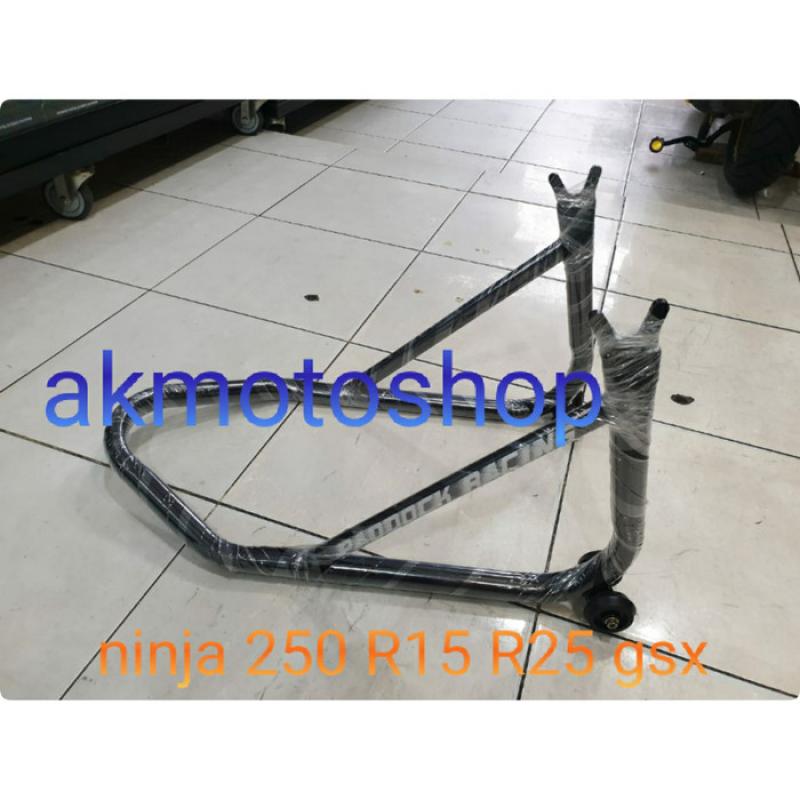 Jual standar pedok/standar paddock ninja 250 ninja 150 R25 mt25 R15 dan ...